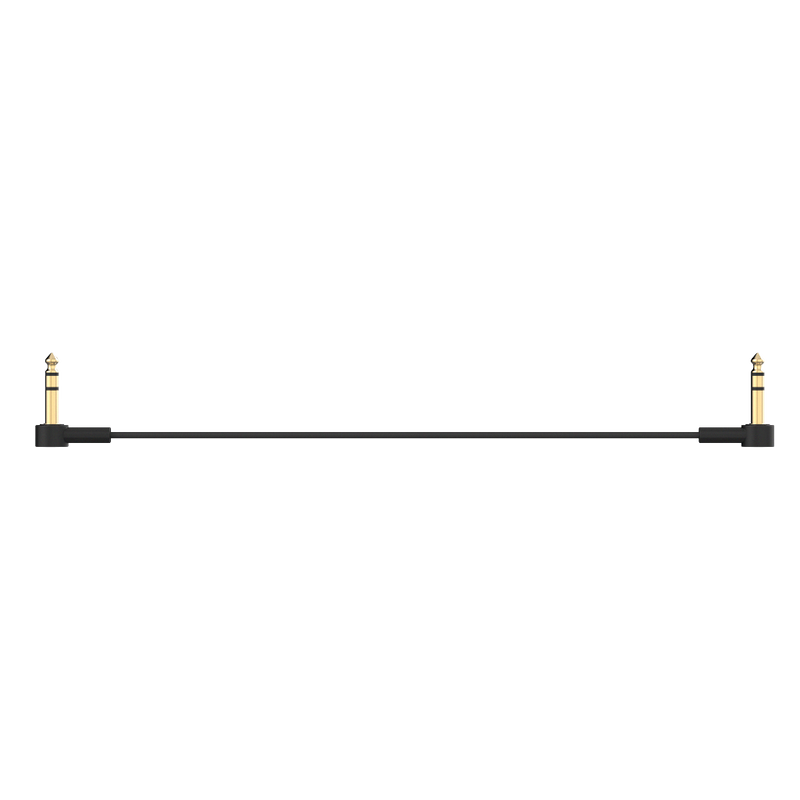 TRS Stereo Flat Guitar Patch Cable - rockstockpedals